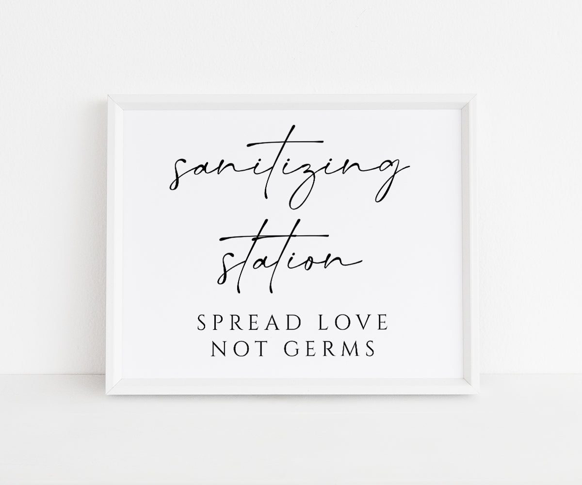 Sanitizing Station Sign, Hand Sanitizer Sign, Ready to Print, Instant ...